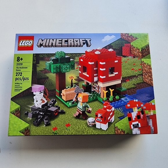 Lego | Toys | Lego Minecraft The Mushroom House 2179 | Poshmark